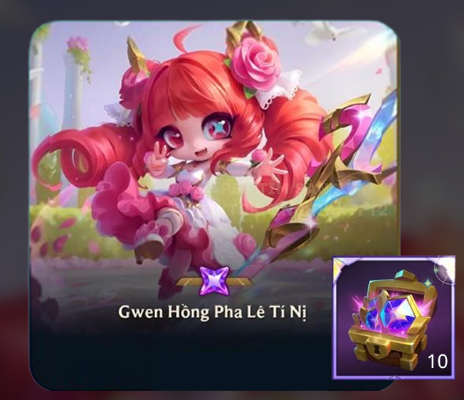 Linh Thú Gwen Hồng Pha Lê Tí Nị Có Giá Bao Nhiêu?